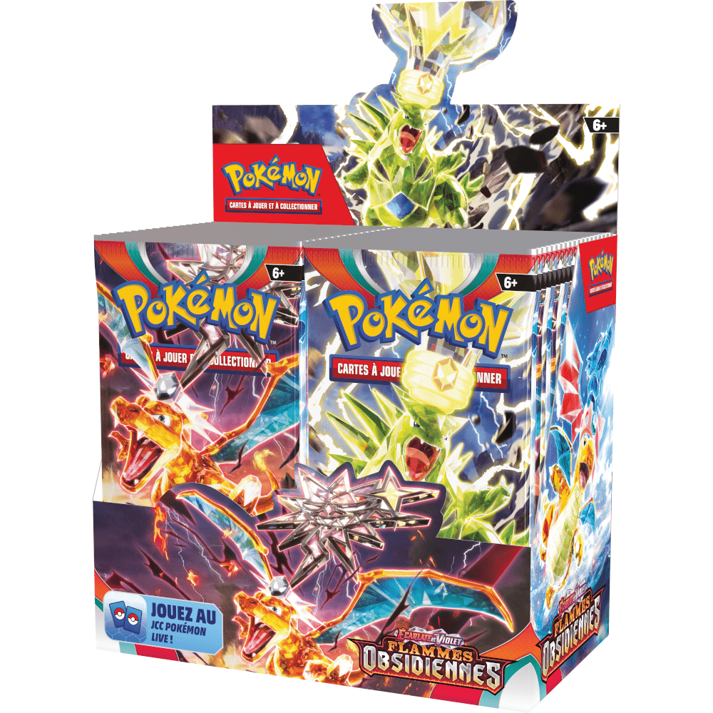 Display EV03 Flammes Obsidiennes – Papa a Plein Temps